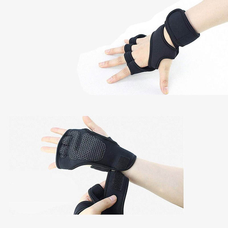 Weight Lifting Fitness Gloves Gel Palm Protection ... – Grandado