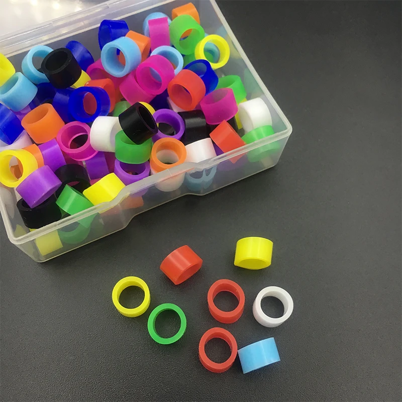 100Pcs/box Dental Silicone Code Rings Autoclavable... – Vicedeal