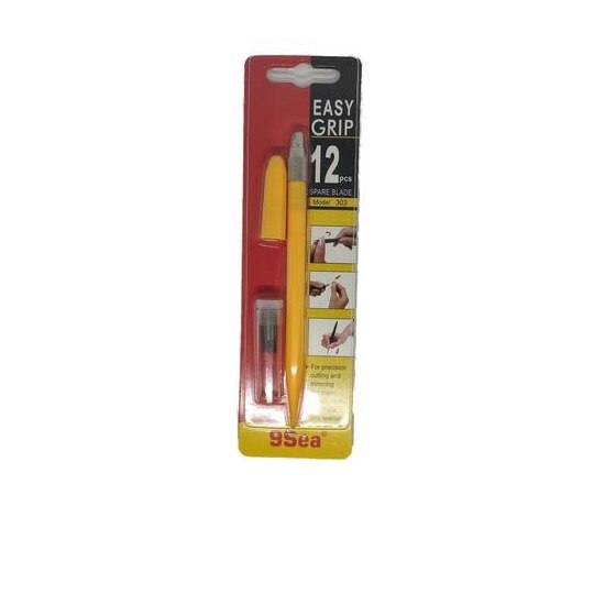Steel Hobby Knife Set 12 Pcs Spare Blade Engraving... – Grandado