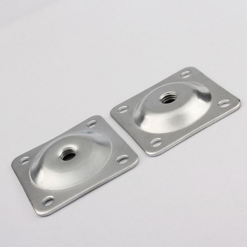 Leg Mounting Plates, Furniture Leg Attachment Plat... – Grandado