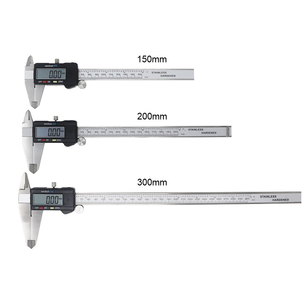 Electronic Vernier Caliper 150mm 200mm 300mm Digit... – Vicedeal