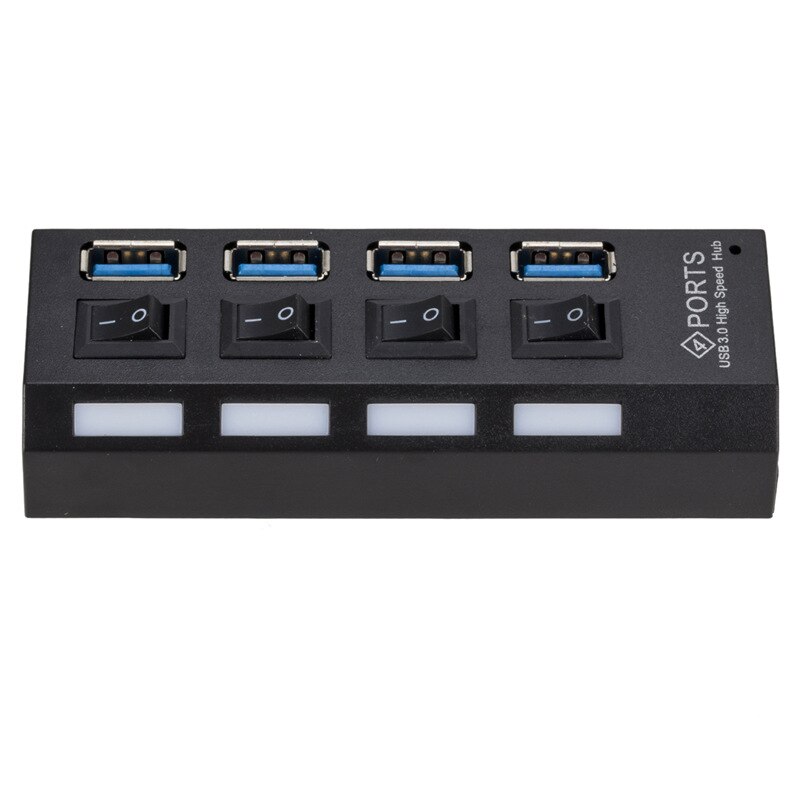 ANPWOO Independent 4-port 3.0hub Hub with Power Su... – Grandado
