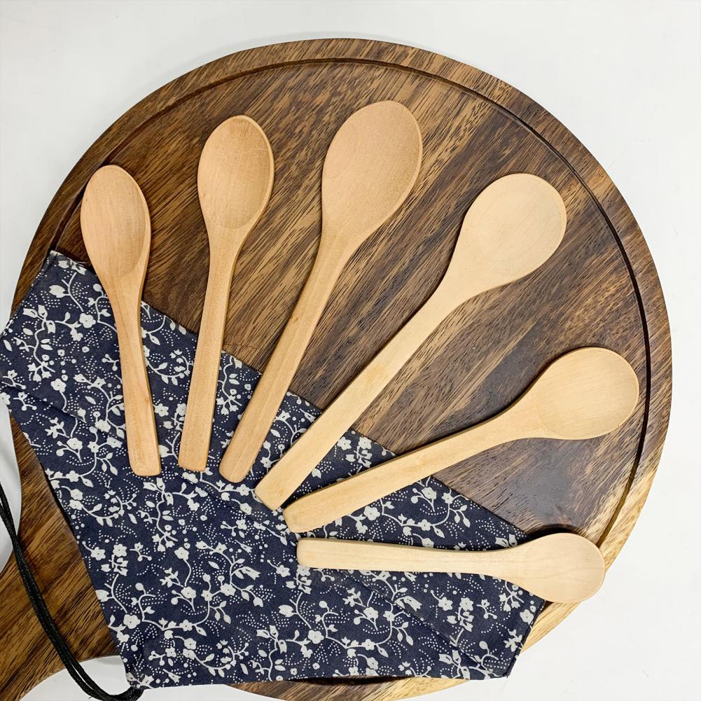 Wooden Spoon Bamboo Kitchen Cooking Utensil Tool S... – Vicedeal