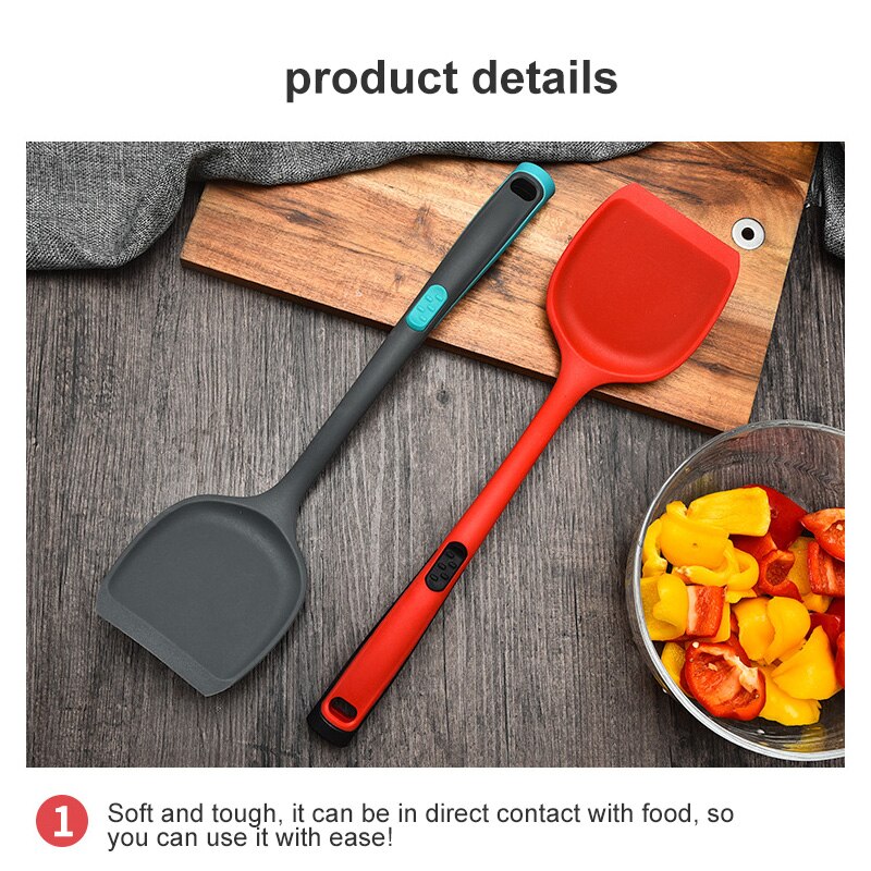 Kitchen Silicone Spatula One Spatula Cooking Utens... – Grandado