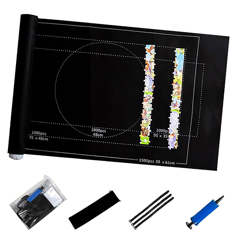 Set Puzzels Mat Jigsaw Roll Vilt Mat Speelkleed De... – Grandado