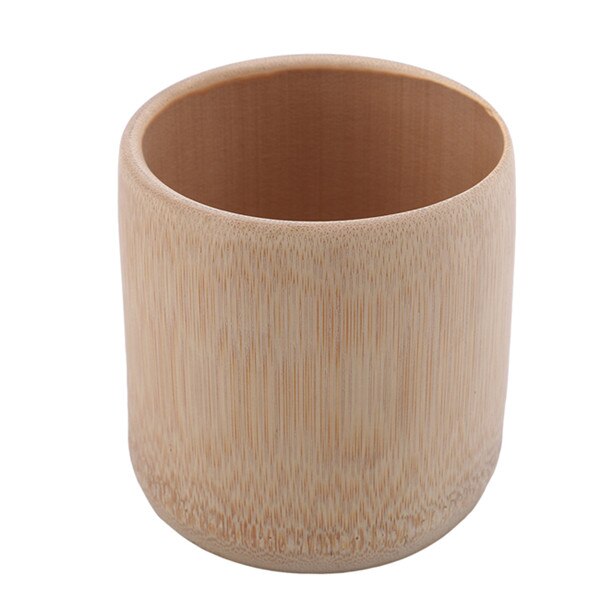 Bamboo Round Tea Cups Natural Environmental Protec... – Grandado