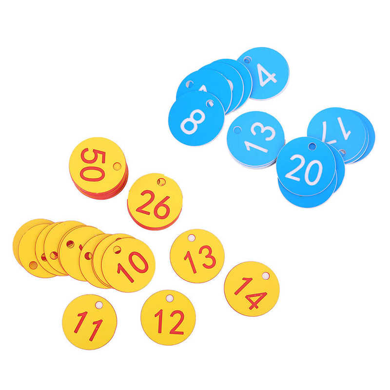 1-100 Number Tags Abs Material Husbandry Supplies ... – Grandado