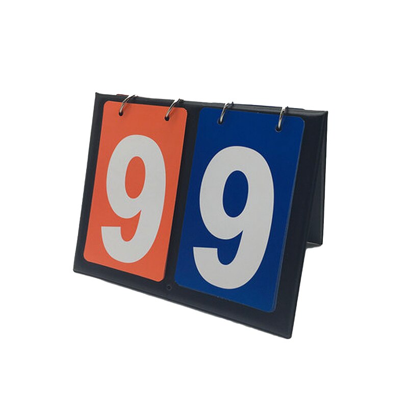 2-Digit Scoreboard Table Top Flip Score Count Boar... – Grandado