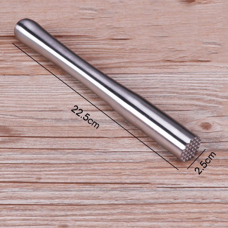 Cocktail Muddler Barware Mojito Cocktail Stainless... – Grandado
