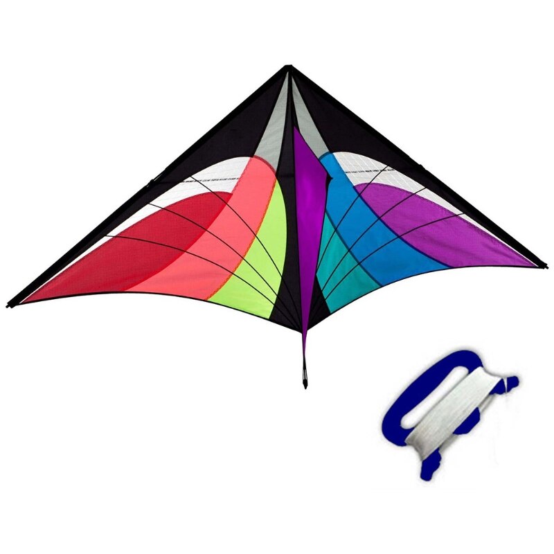 Triangle Spider Kite with Line Board Outdoor Fun G... – Vicedeal