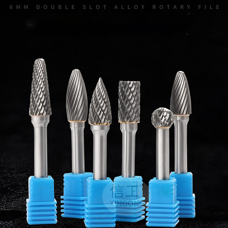 6X10mm Carbide Rotary File Double Slot Tungsten St... – Vicedeal