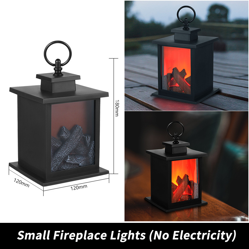 LED Flame Lantern Lamp Simulation Flame Fireplace ... – Grandado