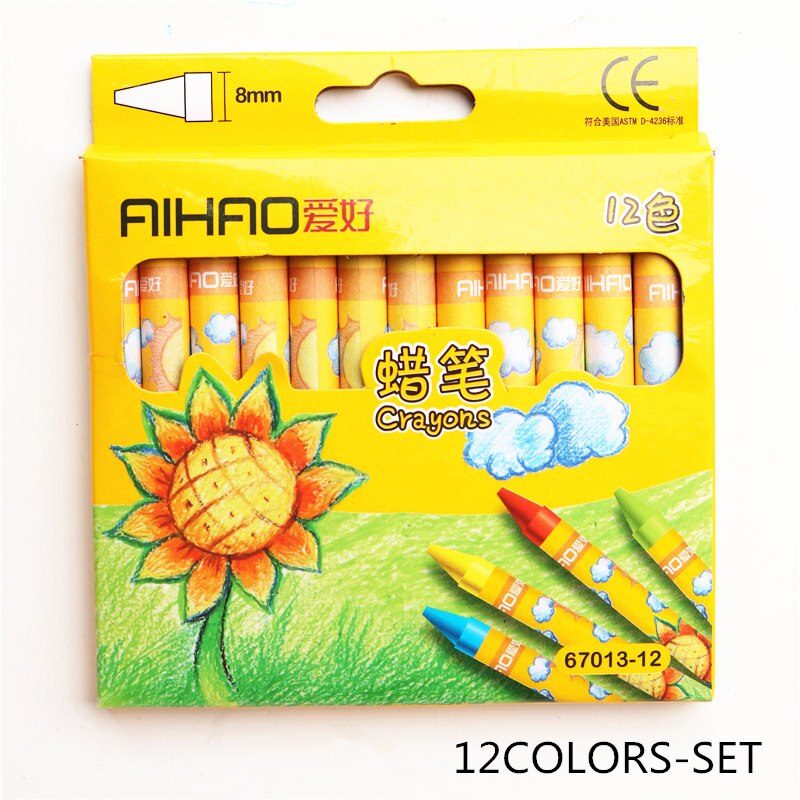 8/12/24/48/64 color/set painted crayons child draw... – Vicedeal