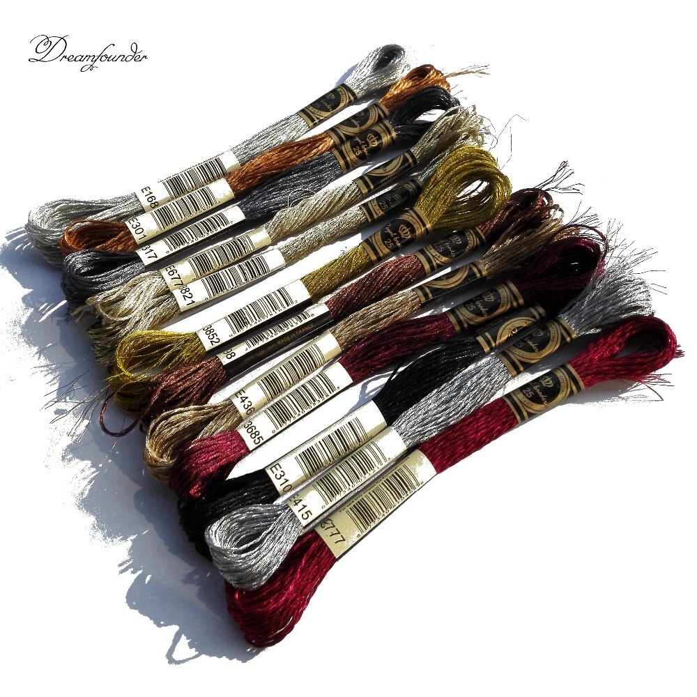 1pcs Precious Metal Effects metallic thread for cr... – Vicedeal