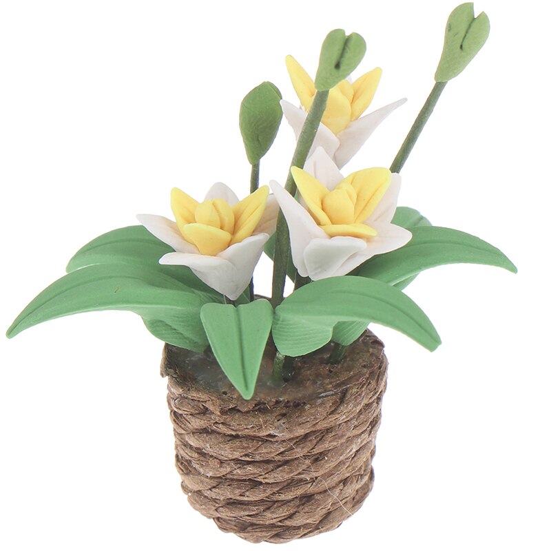 DIY Dollhouse Micro Landscape Garden Potted Plant ... – Vicedeal