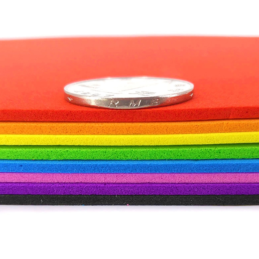 10PCS Foam Paper DIY Craft Paper A4 Size EVA Spong... – Grandado