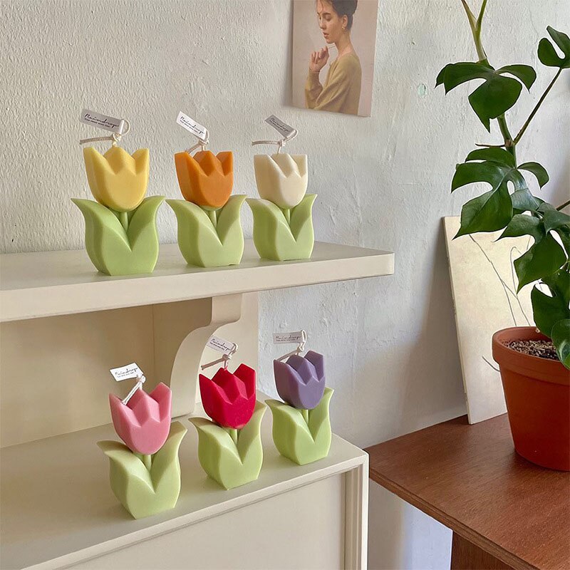 Velas Regalo Invitados Tulp Kaars Kaarsen Esthetis... – Grandado