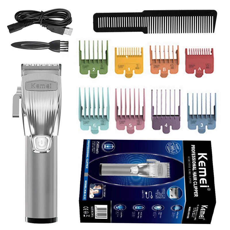 Rechargeable 100-240v hair trimmer electric hair c... – Grandado