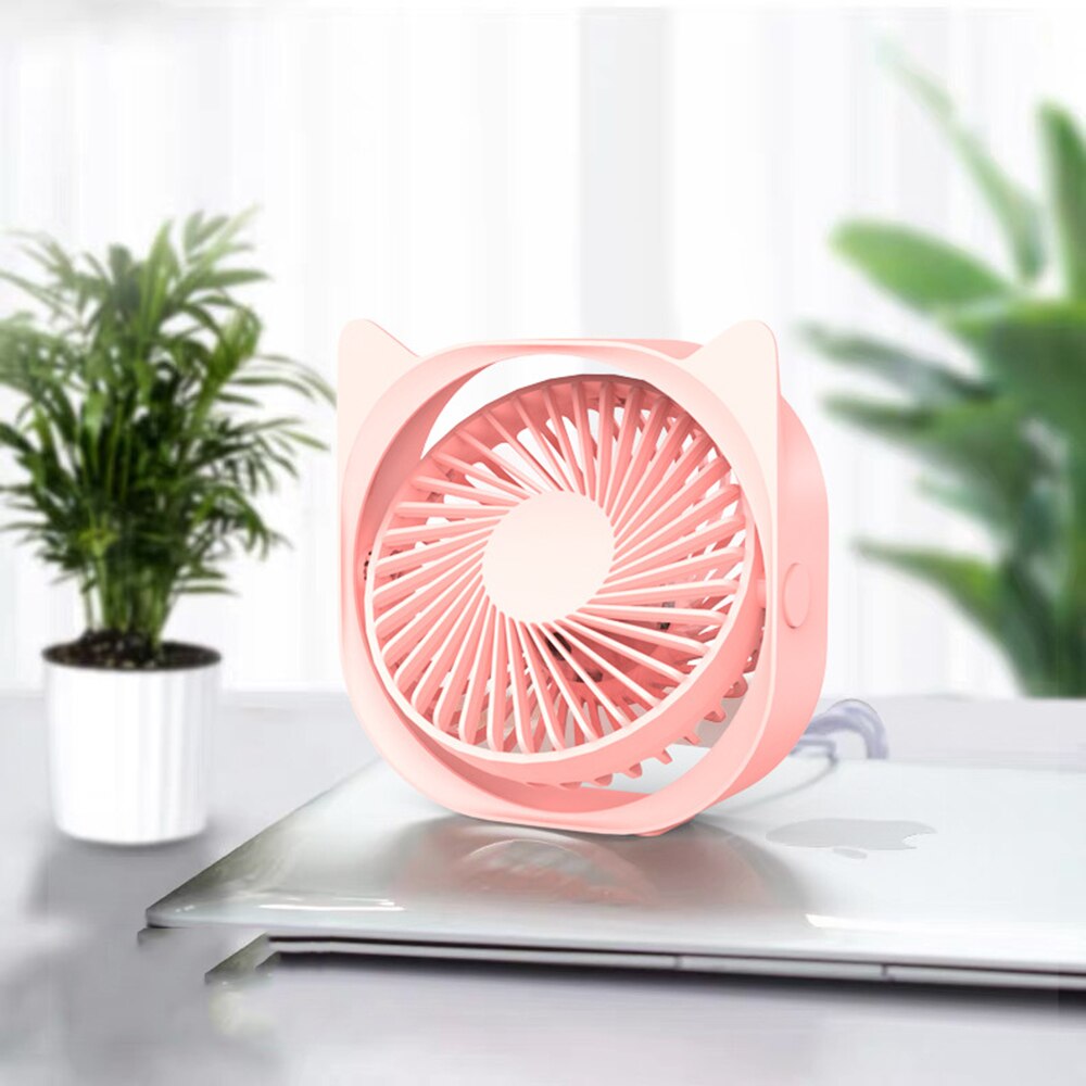 3 Kleuren 360 Graden Mini Cooling Fan Draagbare Us... – Grandado