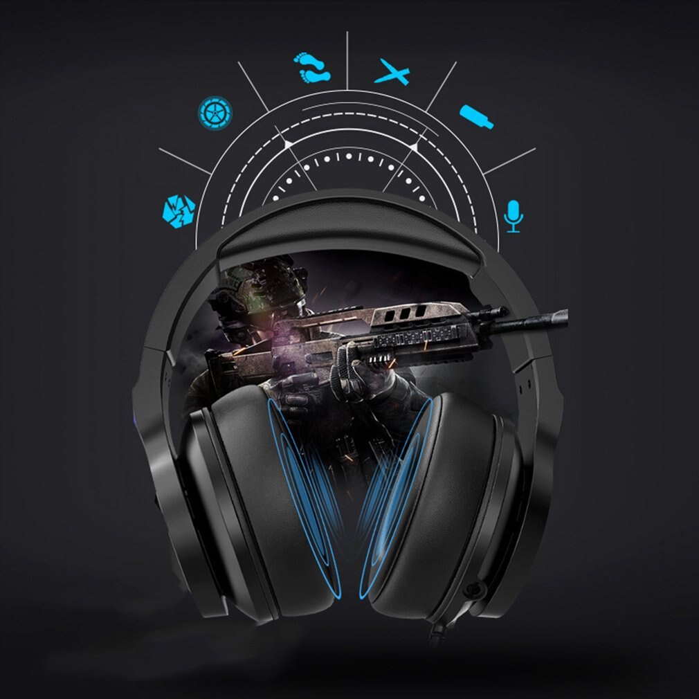 Wired Headsets 7.1 Channels With Mic 3D Stereo Mus... – Grandado