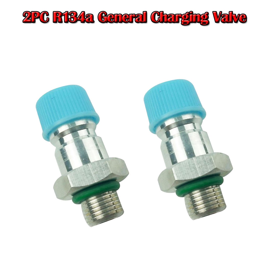 2PC R134a General Charging Valve Solder Onto Pipel... – Grandado