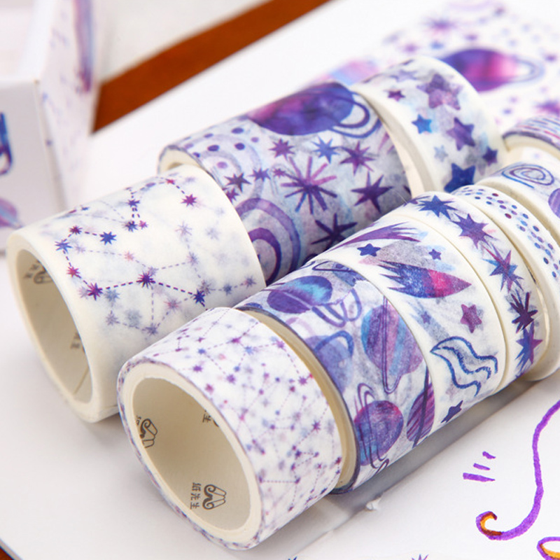 10 Pcs Kawaii Washi Tape Set Briefpapier Stickers ... – Grandado