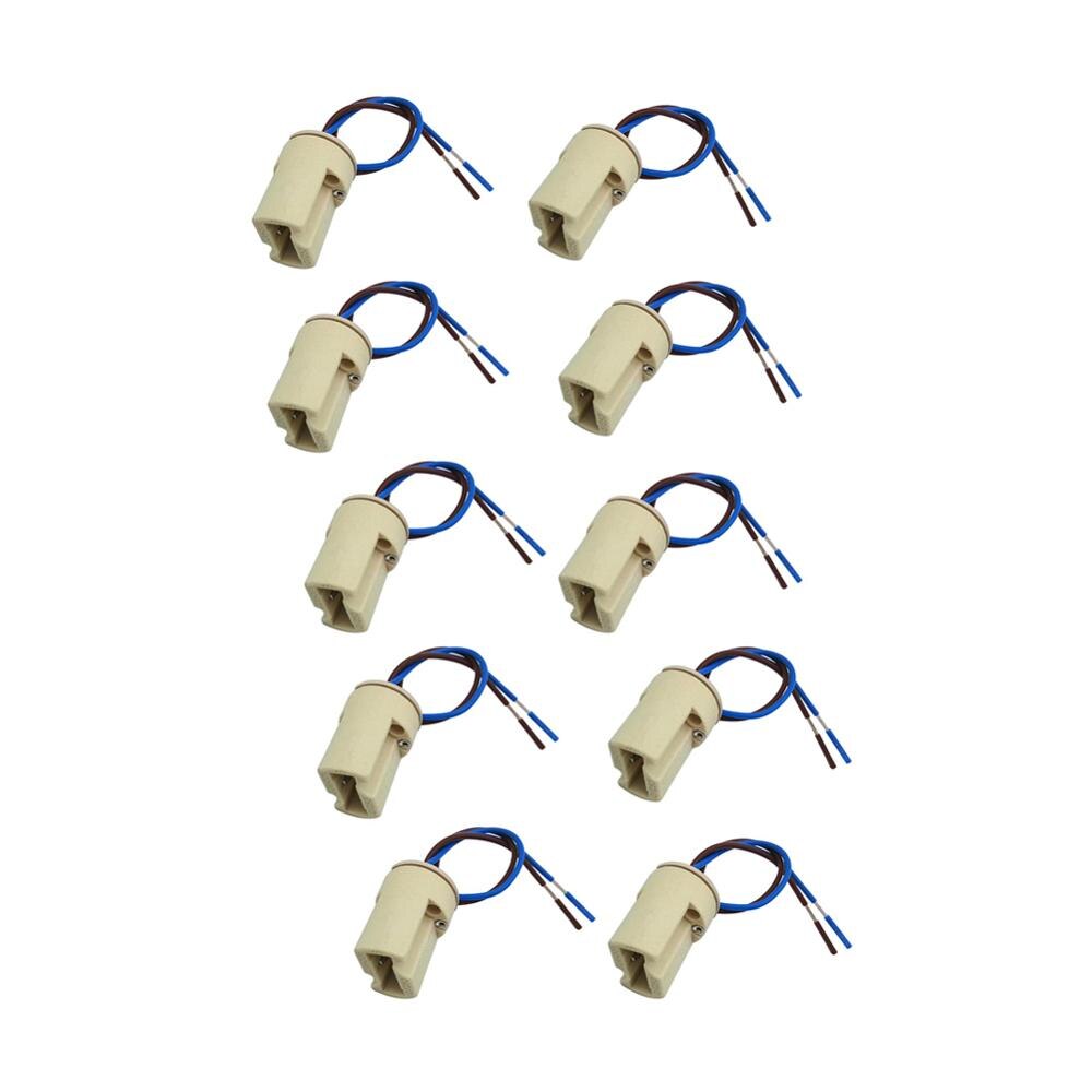 10pcs/lot G9 Lamp Base 250V 2A Ceramic Connector S... – Grandado