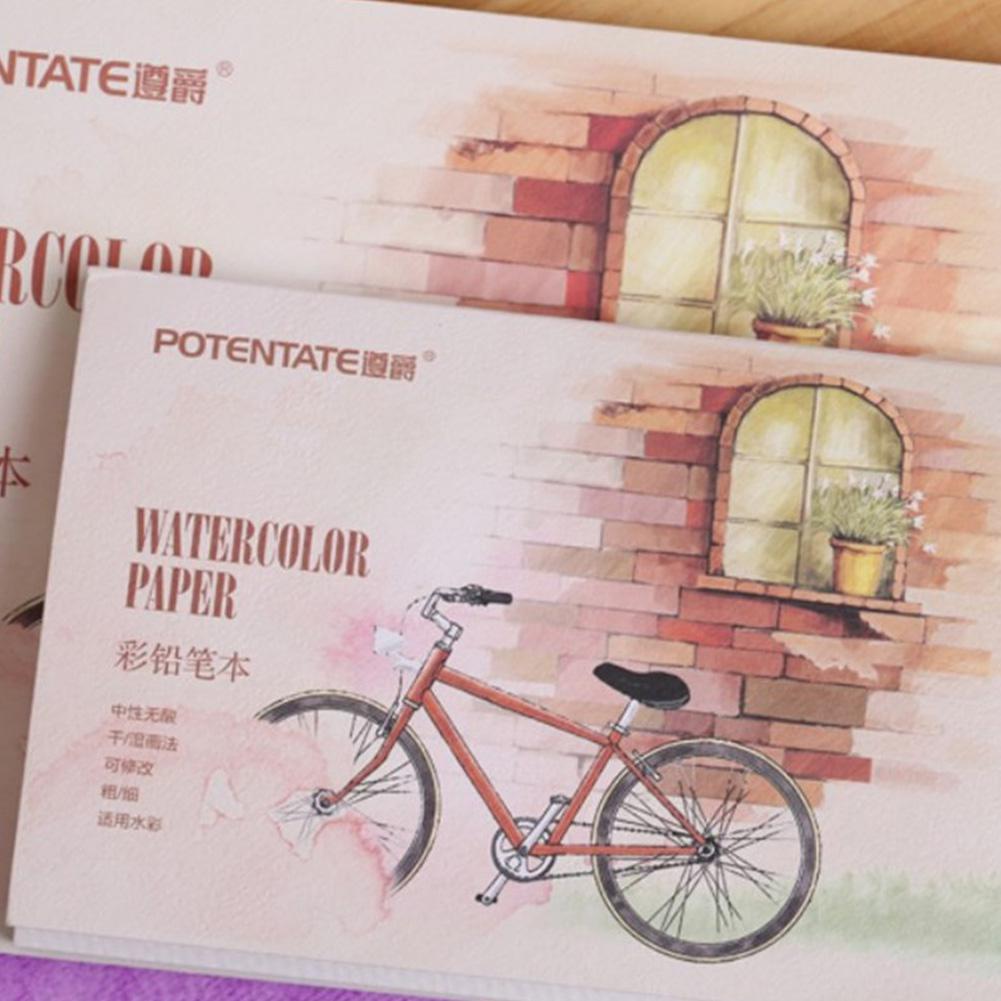 Color Pencil Book Watercolor Paint Paper Coloring ... – Vicedeal