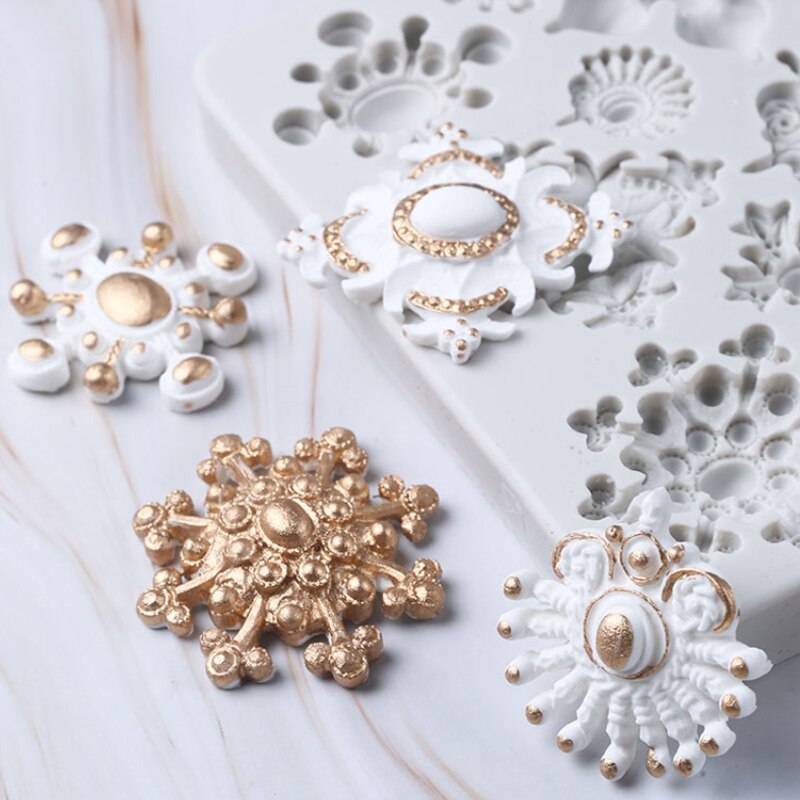 Euporean Pattern Jewelry Mould Silicone Mold Fonda... – Grandado