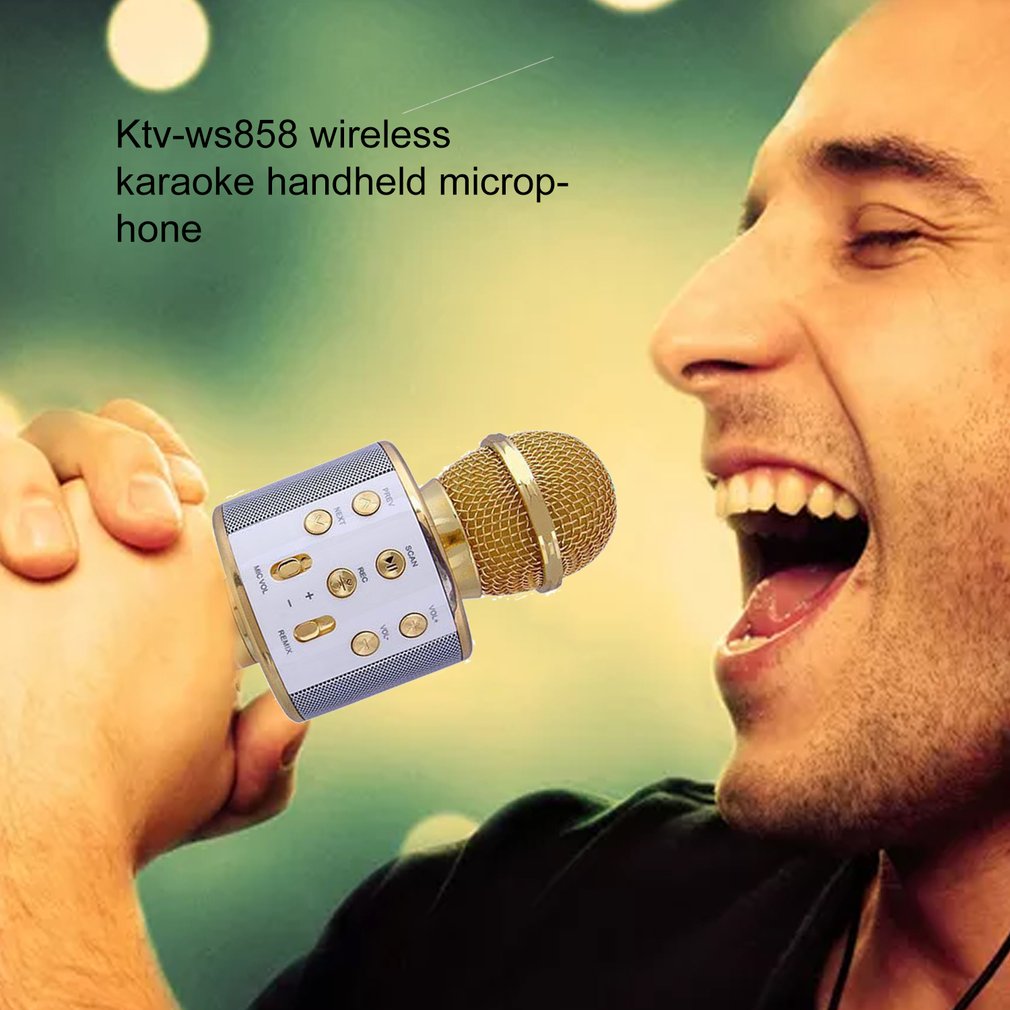 Professionele Bluetooth Draadloze Microfoon Luidsp... – Vicedeal