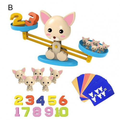 Frog Cat Number Balance Scale Counting Game Kids E... – Vicedeal