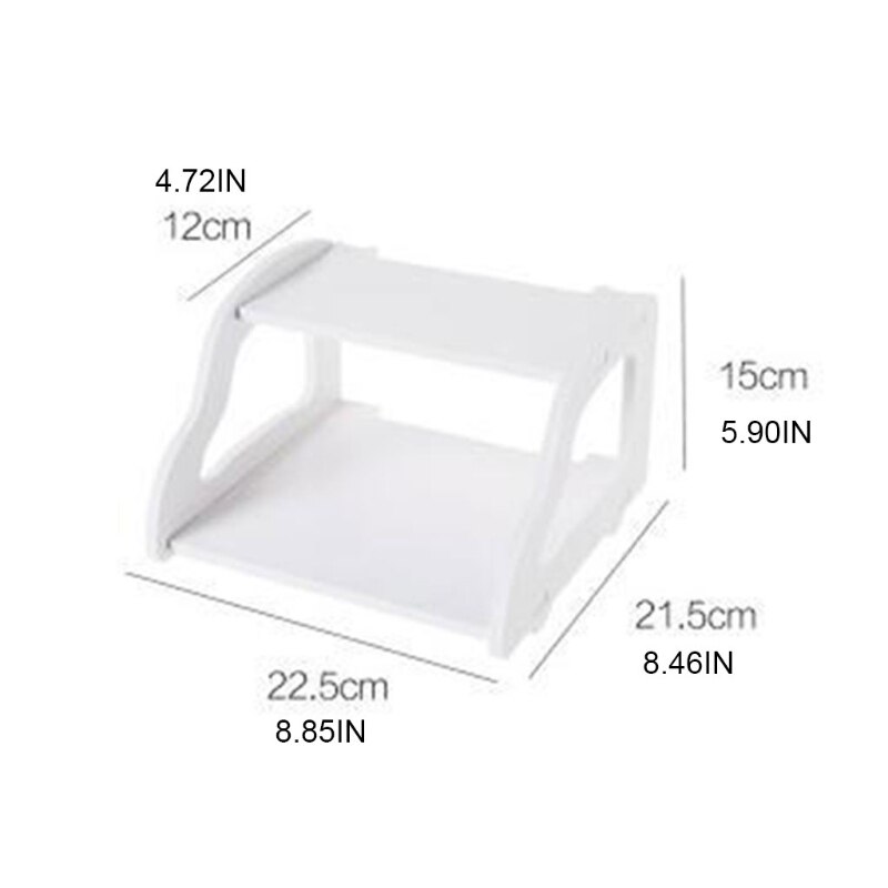 Living Room Wall-mounted Punch-free Storage Shelf ... – Grandado