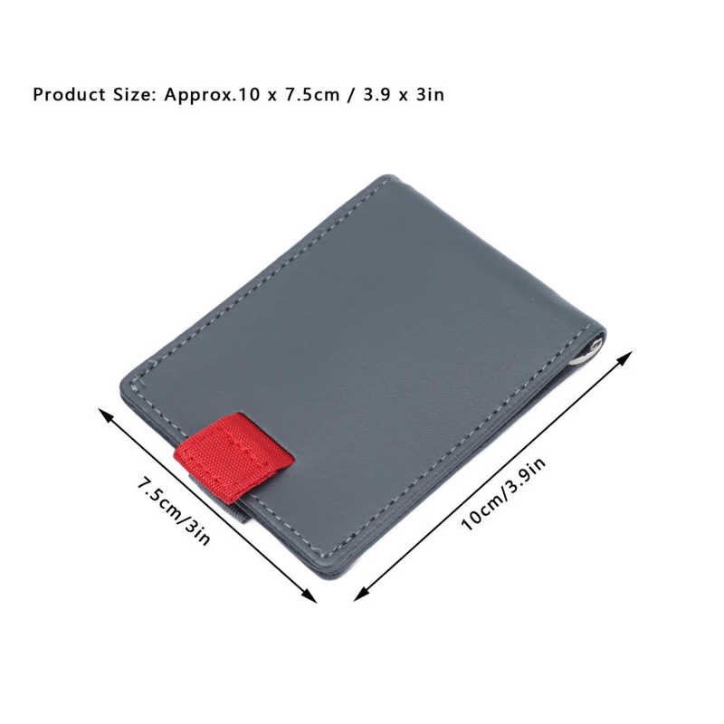 Ridge Wallet Pull Wallet Light Gray for Daily Use – Grandado