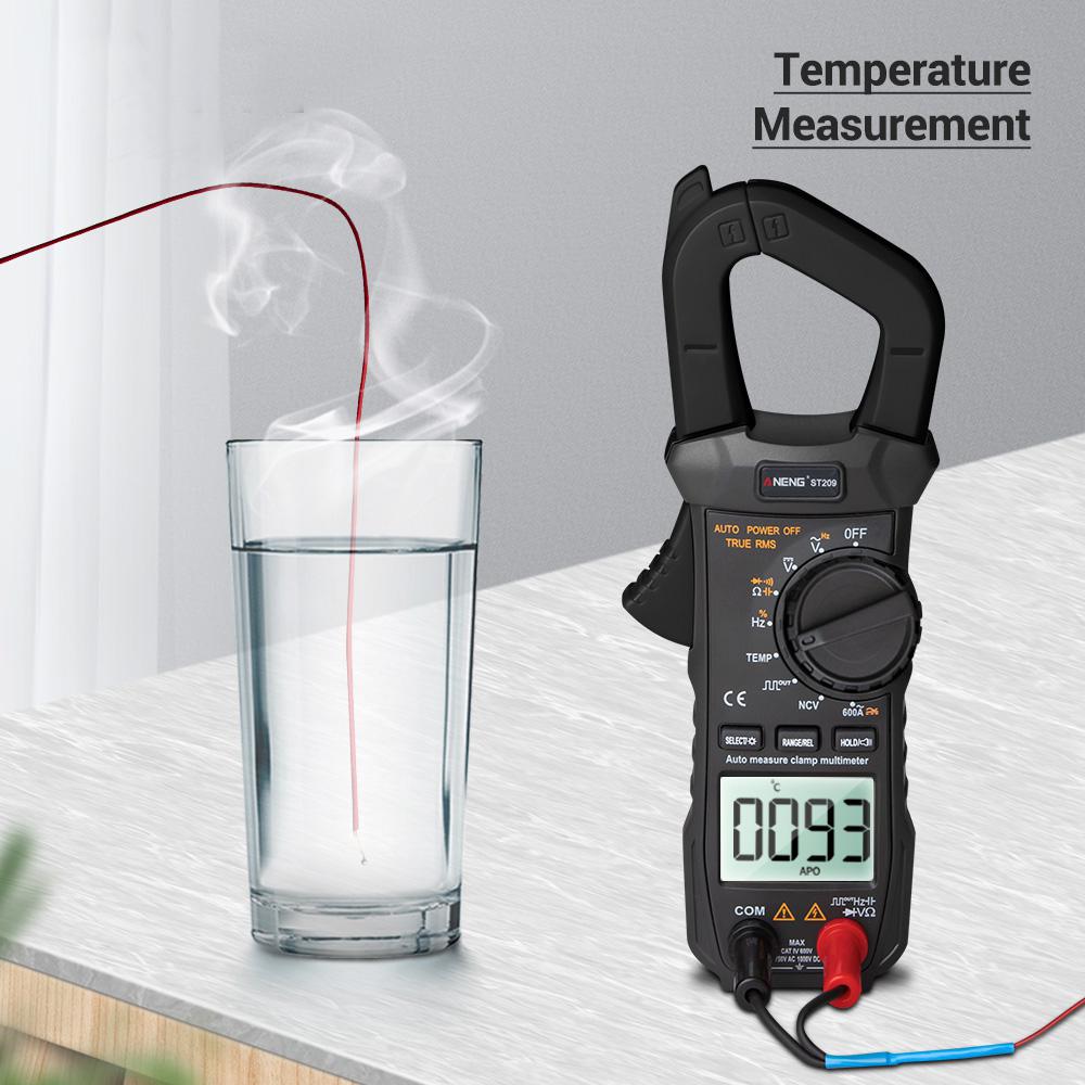 ST209 Digital Clamp Meter Multimeter 6000 zählt Tr... – Vicedeal