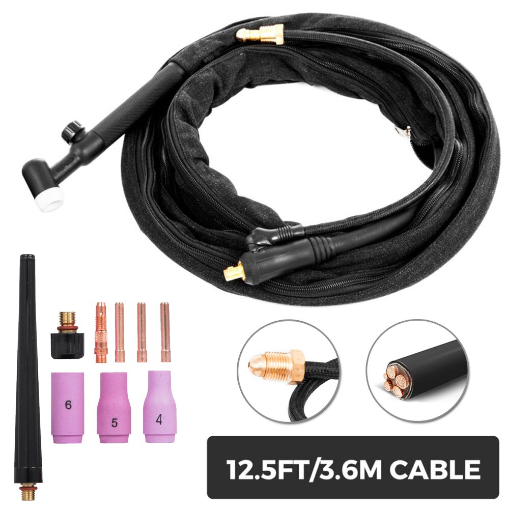 Wp -17fv luftkyld tig-svetsbrännare flexibelt gasv... – Grandado