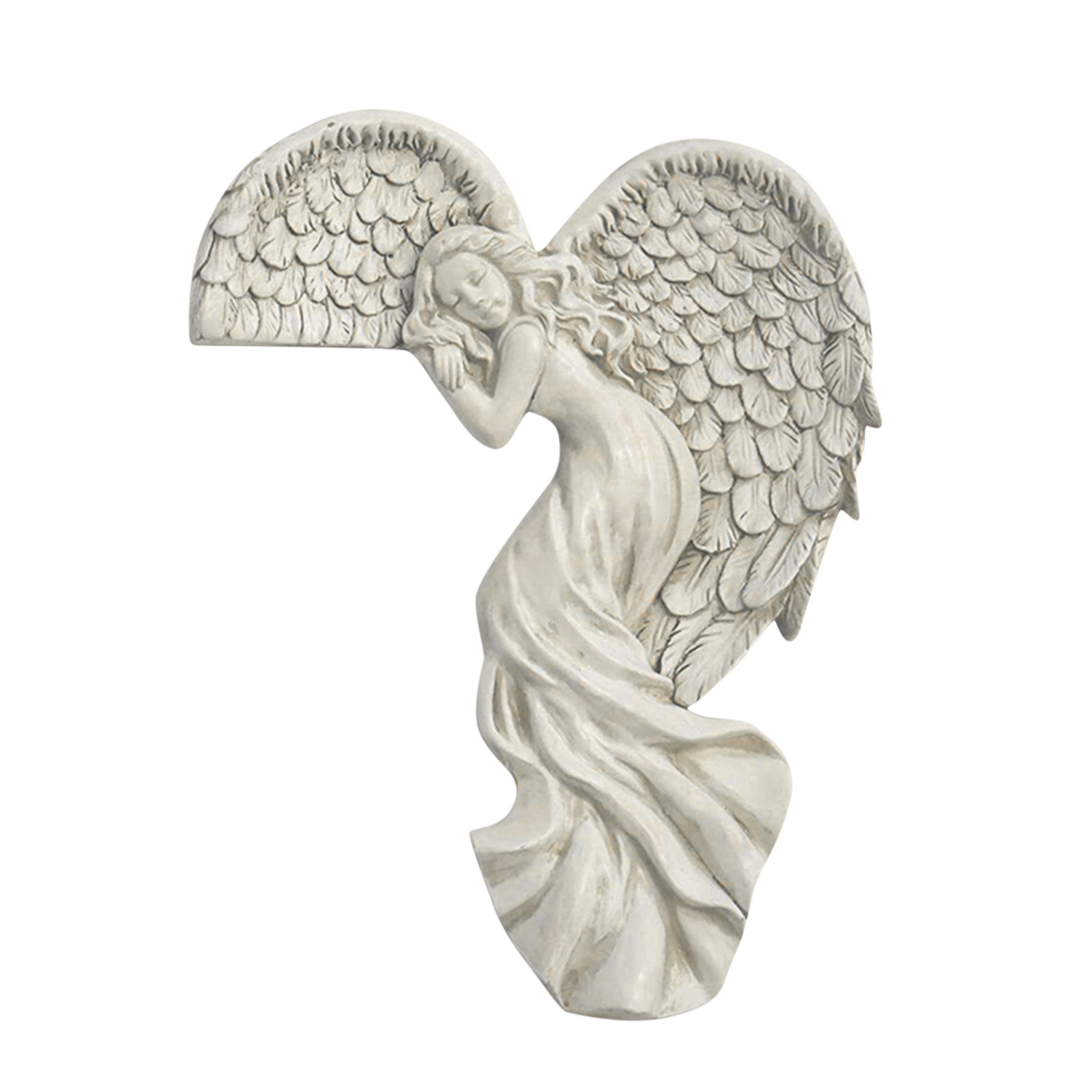 Door Frame Angel Decor Statues Ornaments With Hear... – Grandado