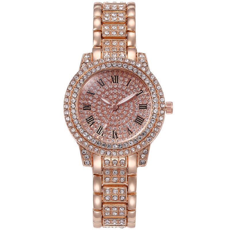 Women Luxury Diamond Watches Bracelet Ladies Quart... – Vicedeal
