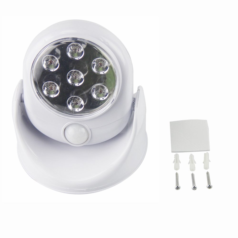 6V 7 Leds Draadloze Motion Activated Sensor Licht ... – Vicedeal