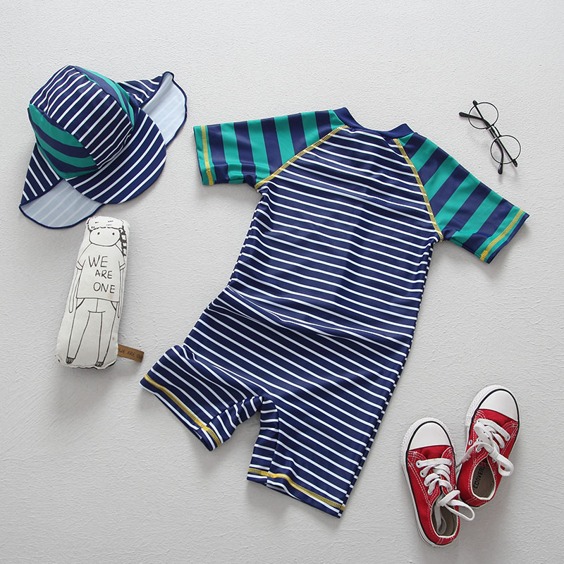 1-3 jahre Bademode Baby Junge Gestreiften Ein Stüc... – Grandado