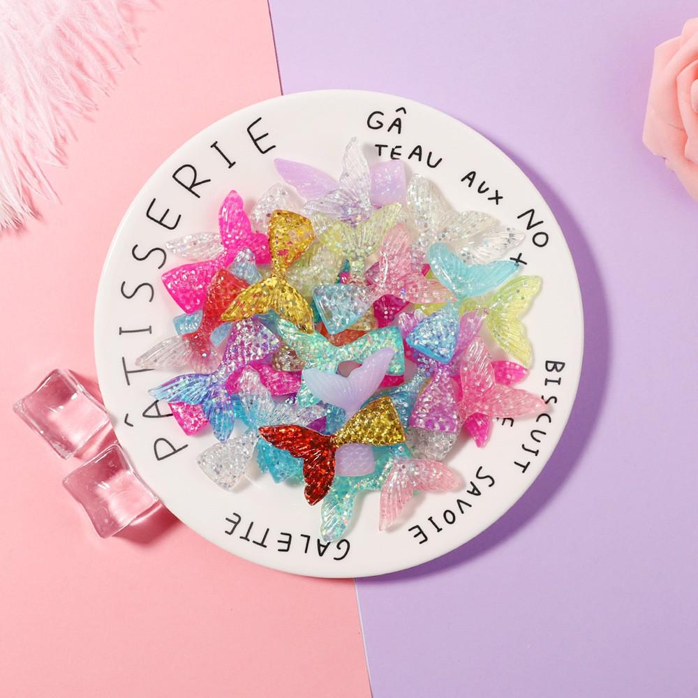 10pcs Mermaid Fish Tail Diy Slime Supplies Additio... – Grandado