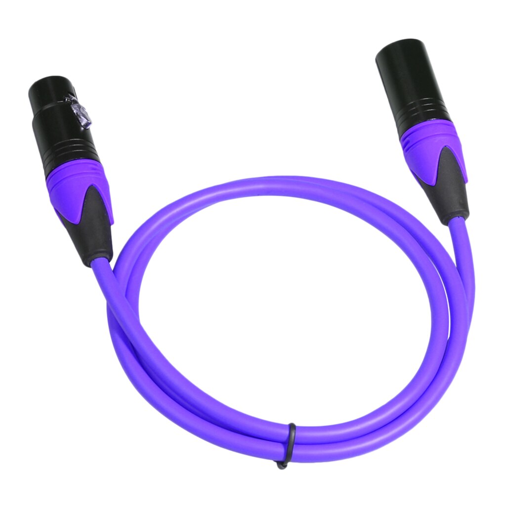 3 Pin XLR Male To XLR Female Balanced Mic Cable Wi... – Grandado