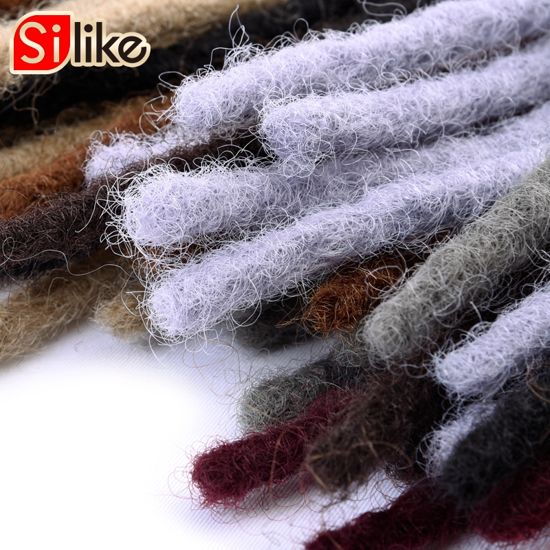 Silike Synthetic Permanent Lock Extensions Hair 20... – Grandado