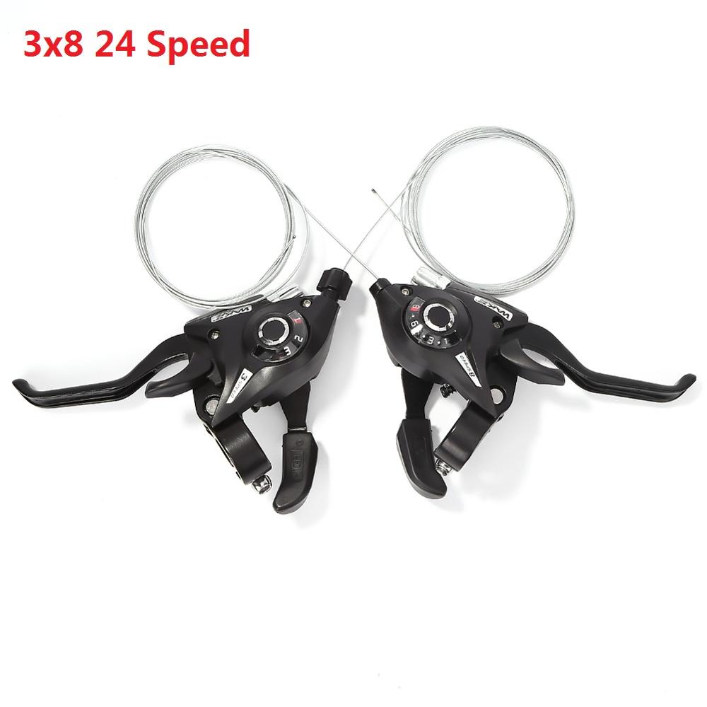 3x7/8 Speed Bicycle Shifter Shift Lever Derailleur... – Grandado