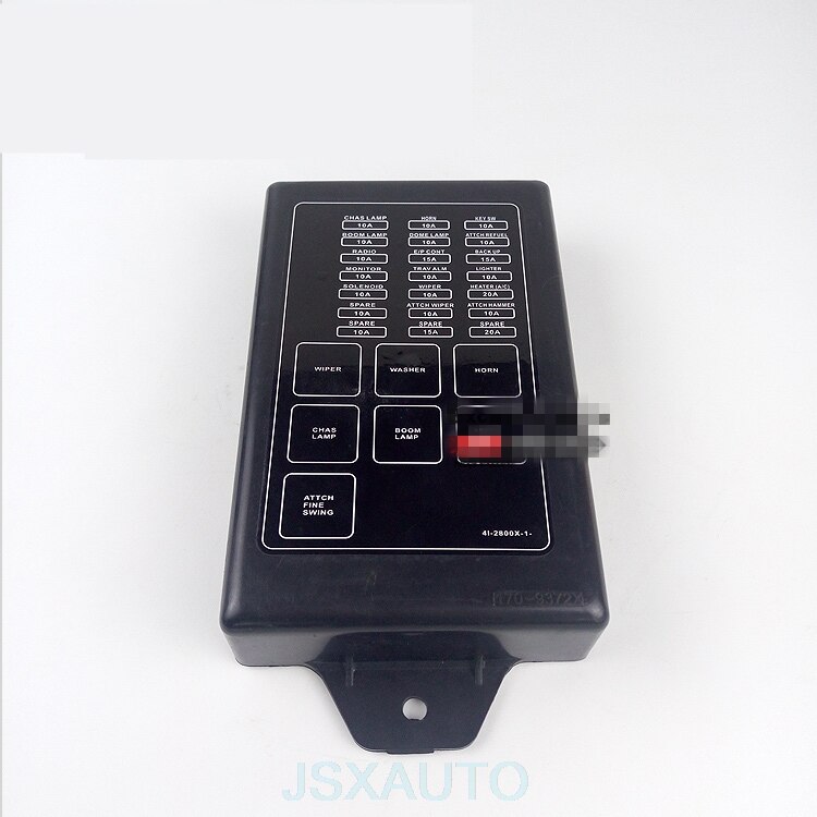 Excavator Fuse box cover fuse cover Excavator Acce... – Grandado