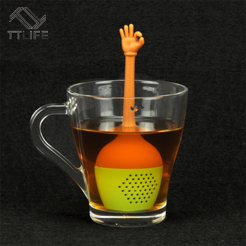 Kitchen Gadget Tea Filter Tea Coffee Drinker Gestu... – Vicedeal