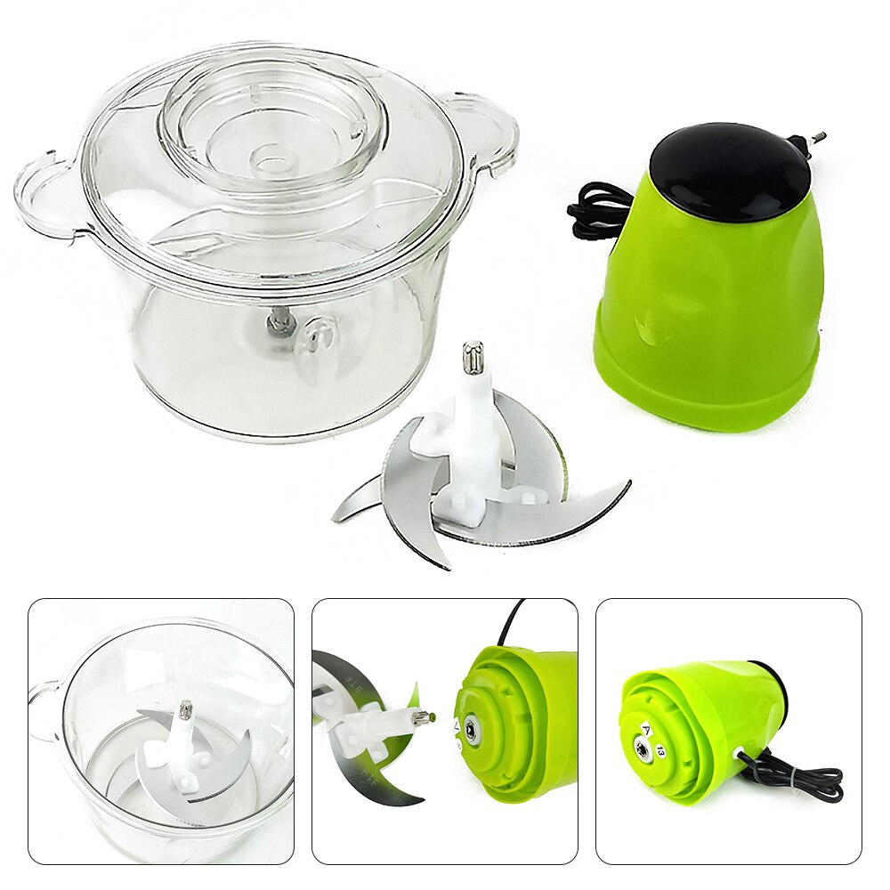 2L 2L Food Chopper Stainless Electric Kitchen Chop... – Grandado