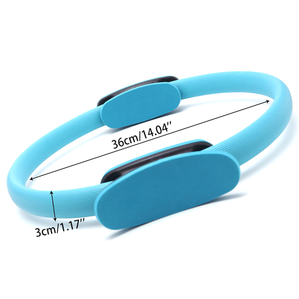 Yoga Wheel Gymnastic Circle Ring Dual Grip Pilates... – Grandado