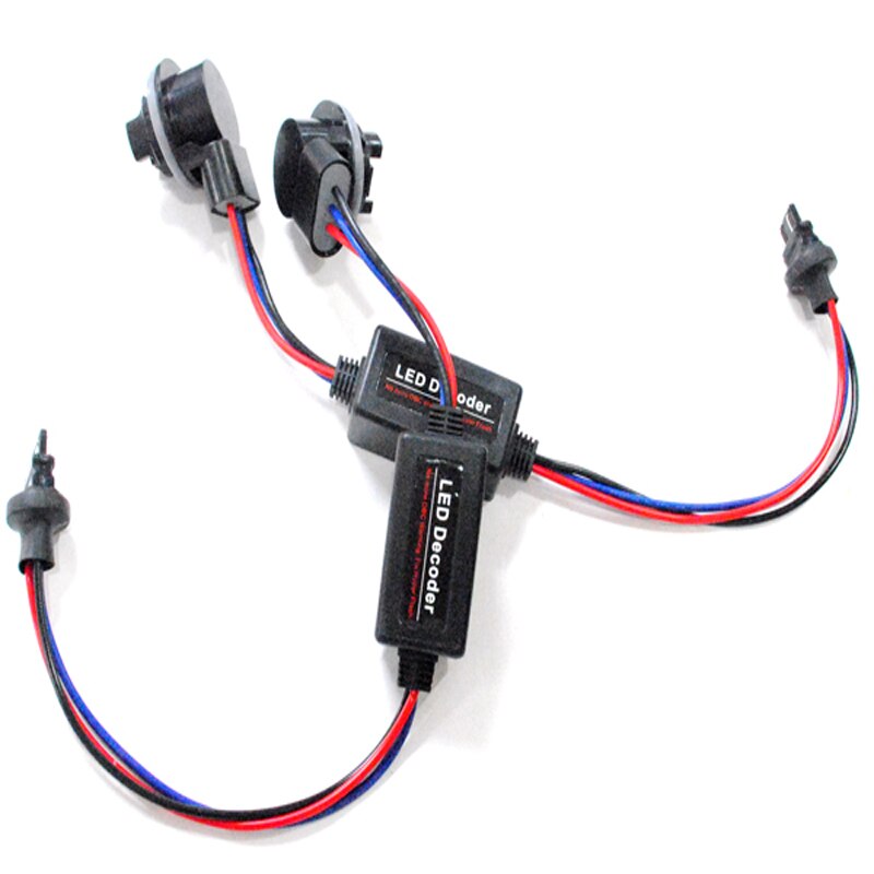 2 Pcs 3157 LED Light Bulb Aviso Decoder Carga Resi... – Grandado