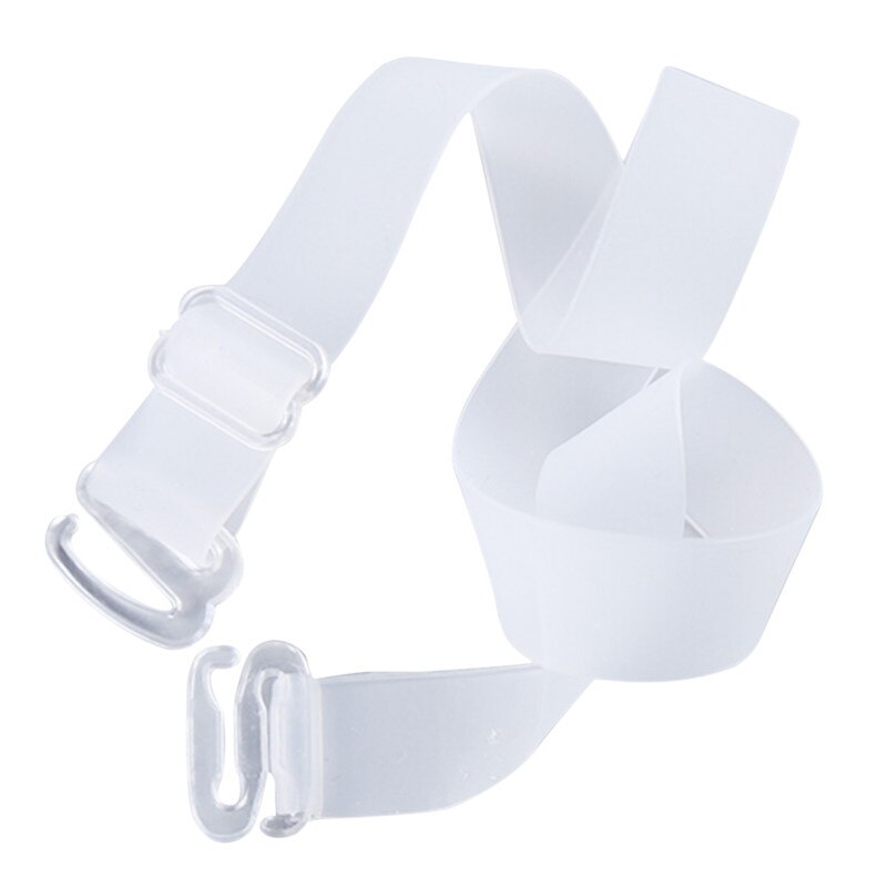 1 Pair Adjustable Metal Hook Bra Straps Transparen... – Grandado