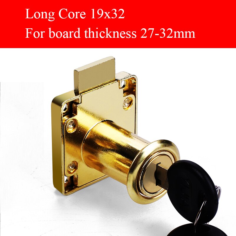 High-grade Desk Drawer Lock 22/32mm Silver Gold Bl... – Grandado